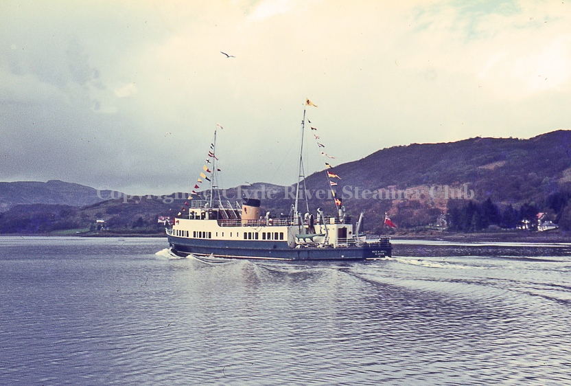 Countess of Breadalbane - 14th May 1966 - CRSC : Clyde River Steamer Club