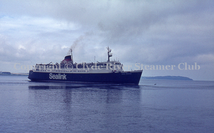 Queen Mary II - 6th September 1975 - CRSC : Clyde River Steamer Club