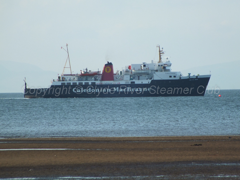 MV Isle of Arran at Troon (Linda Rayner) - CRSC : Clyde River Steamer Club