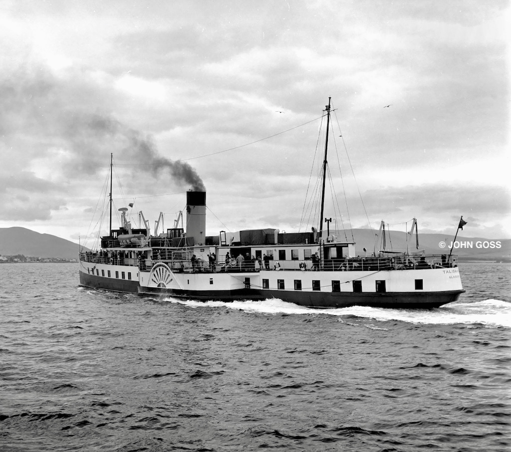 When John Goss captured Talisman - CRSC : Clyde River Steamer Club