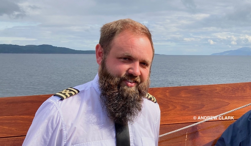 On the Spot: Captain Dominic McCall - CRSC : Clyde River Steamer Club